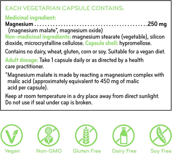 SISU Magnesium 250mg 200caps - Kardish Health Food Centre
